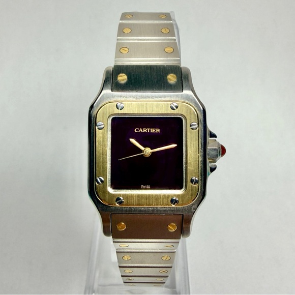 Cartier | Accessories | Cartier Santos Galbee 24mm Automatic 2 Tone ...